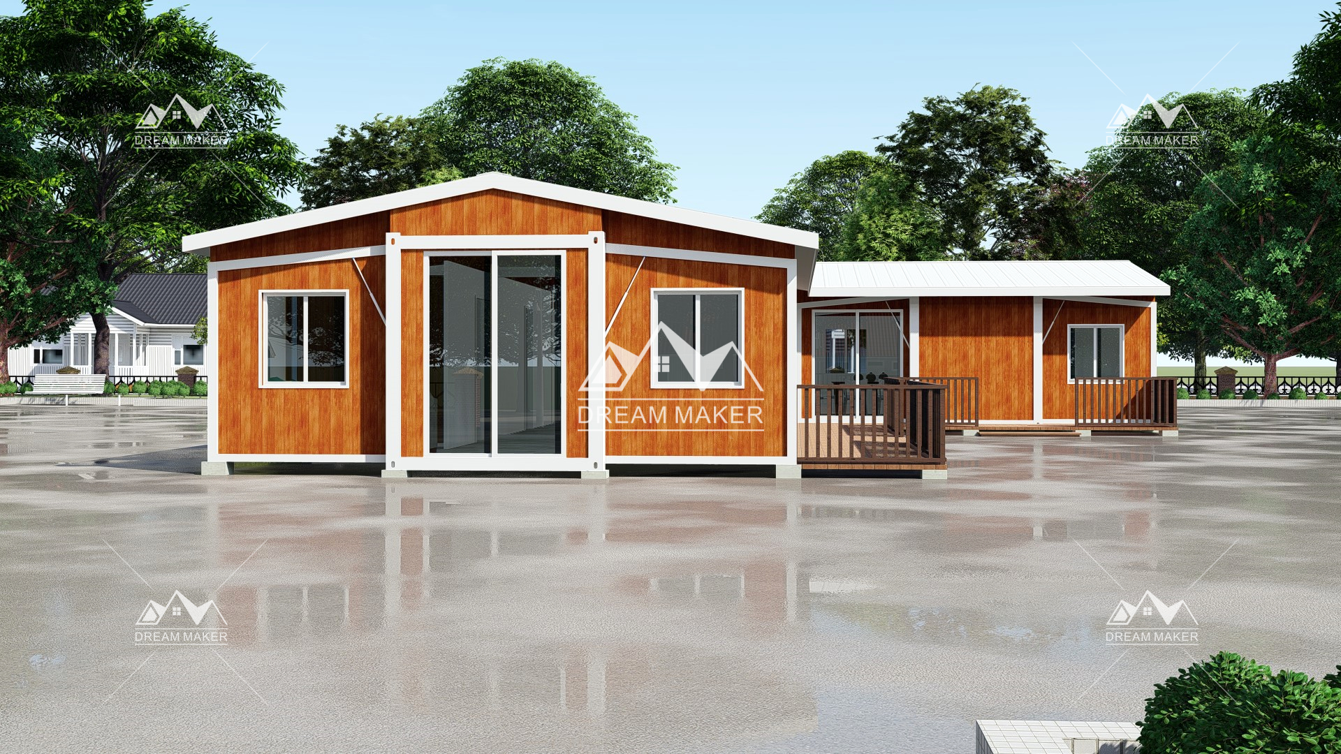 Living Container - DreamMaker Container House Project Solution