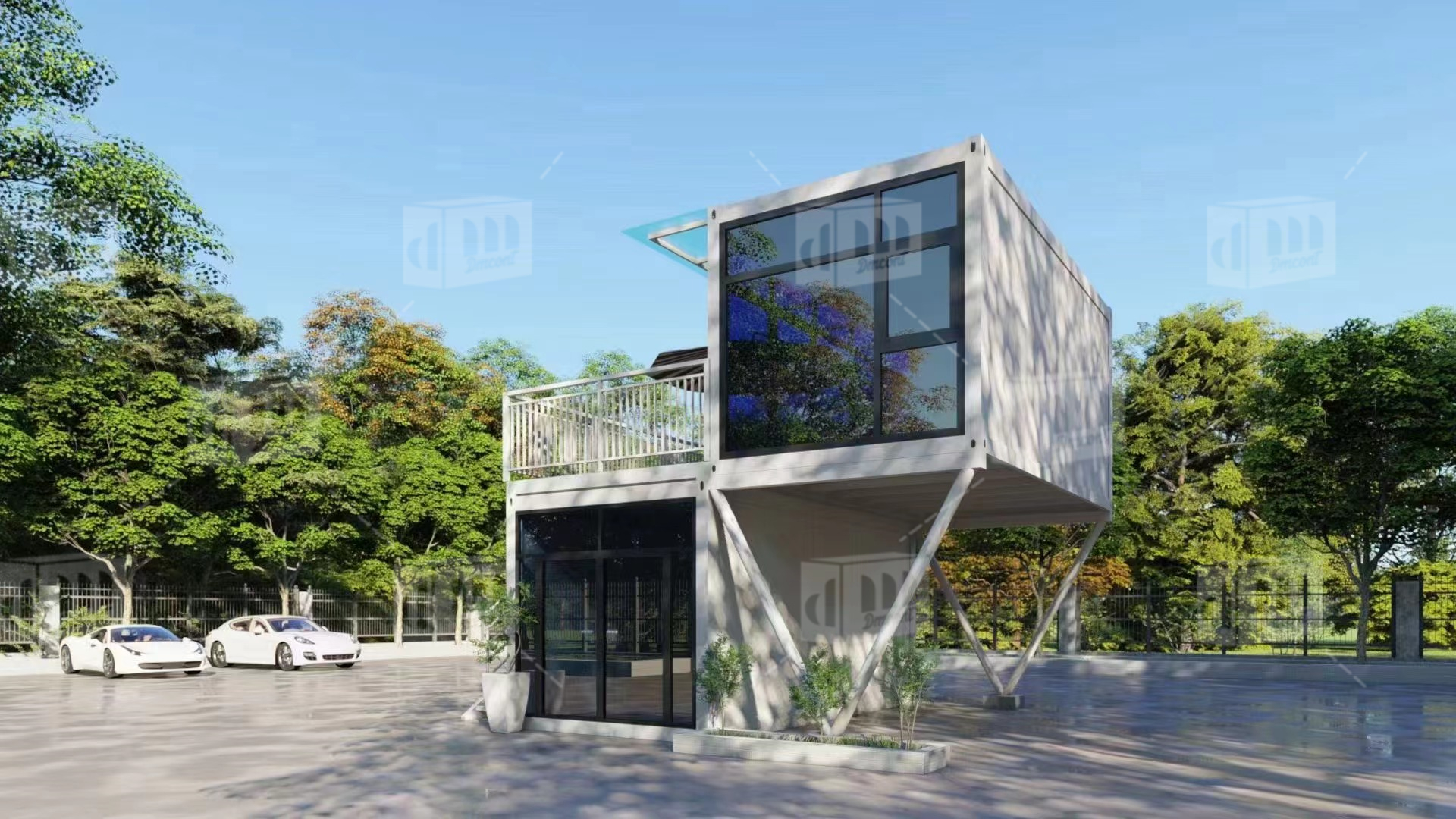Container Building - DreamMaker Container House Project Solution